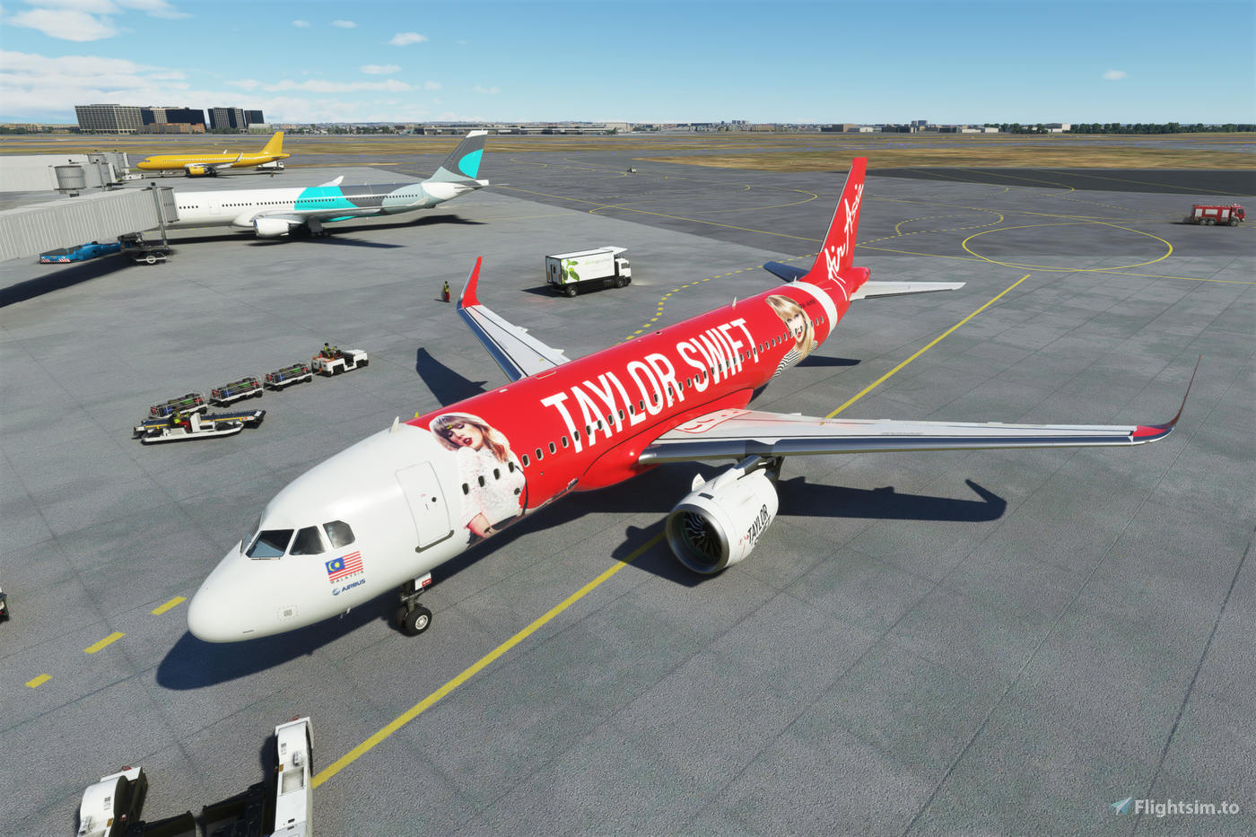 Airbus A320 Air Asia 'Red' (The Swiftbus...) for Microsoft Flight ...