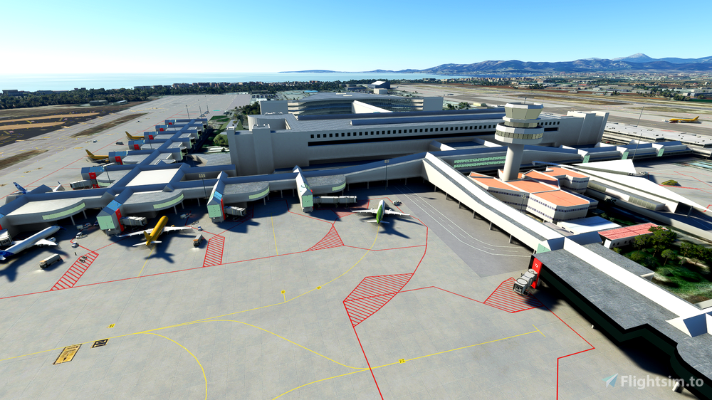 LEPA - Palma de Mallorca Airport [real ground] for Microsoft Flight Simulator | MSFS
