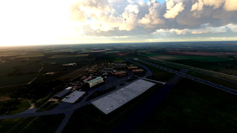 EGXD Dishforth Airfield for Microsoft Flight Simulator | MSFS