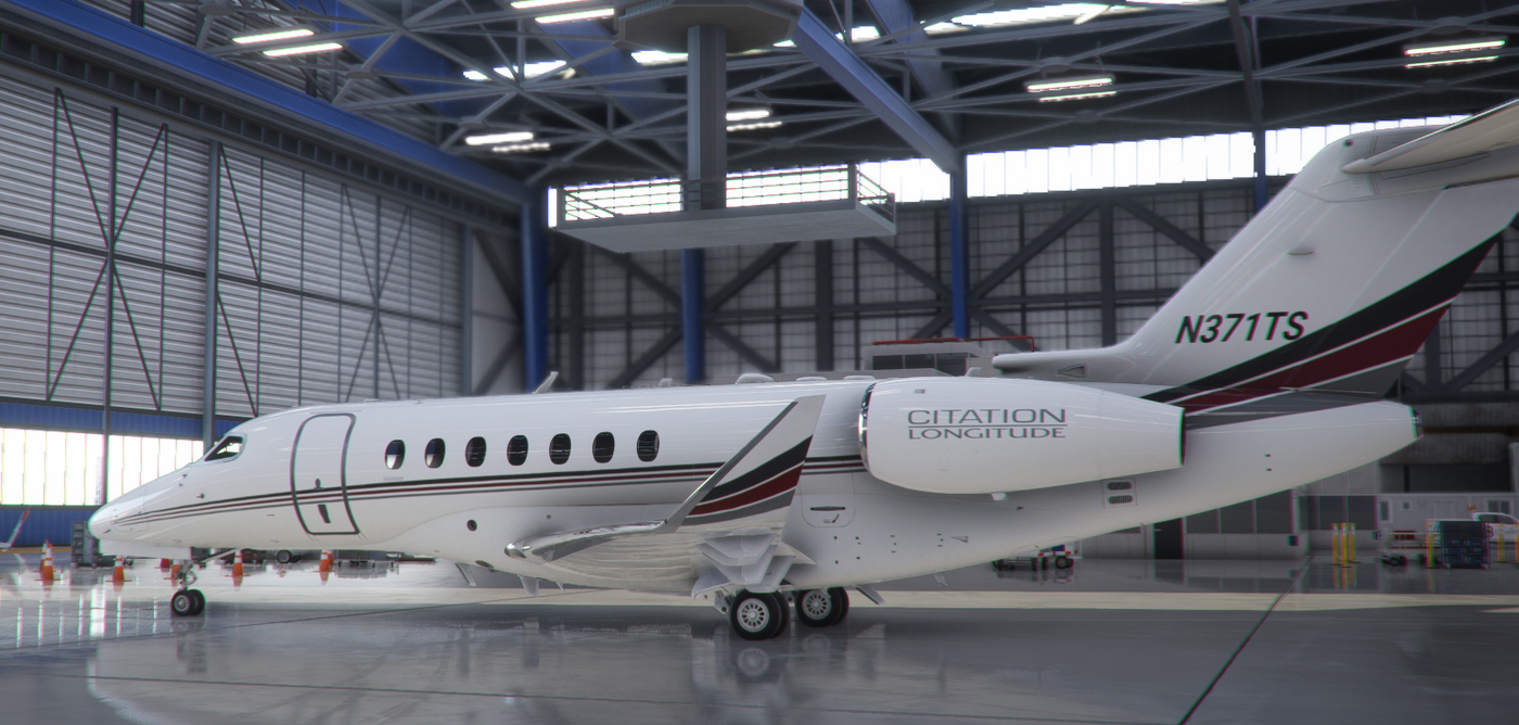 NETJETS Citation Longitude for Microsoft Flight Simulator | MSFS