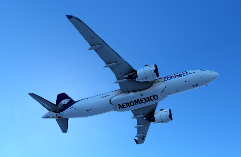 AeroMexico Connect for Microsoft Flight Simulator | MSFS
