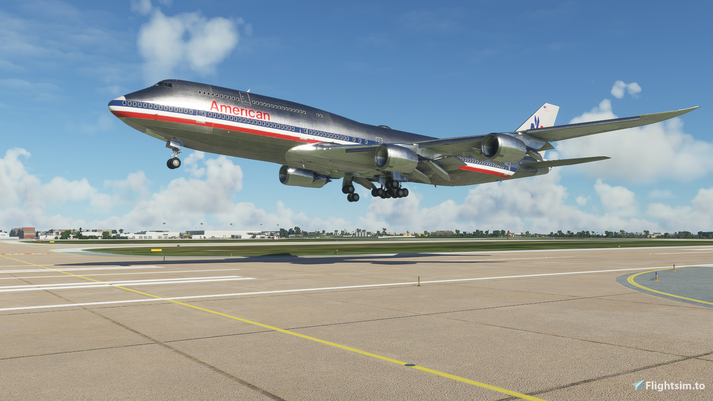 American Airlines New Livery 747 Boeing 747 8 American Airlines