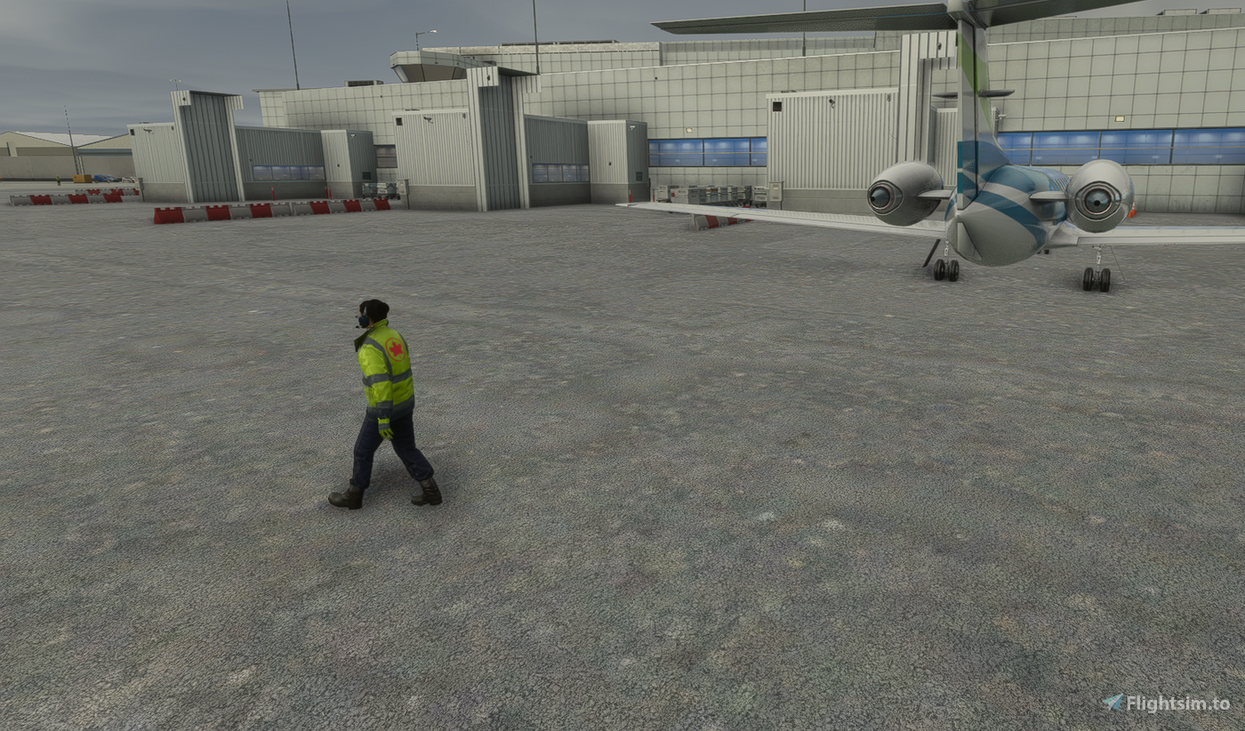 Air Canada Ground Crew for Microsoft Flight Simulator | MSFS