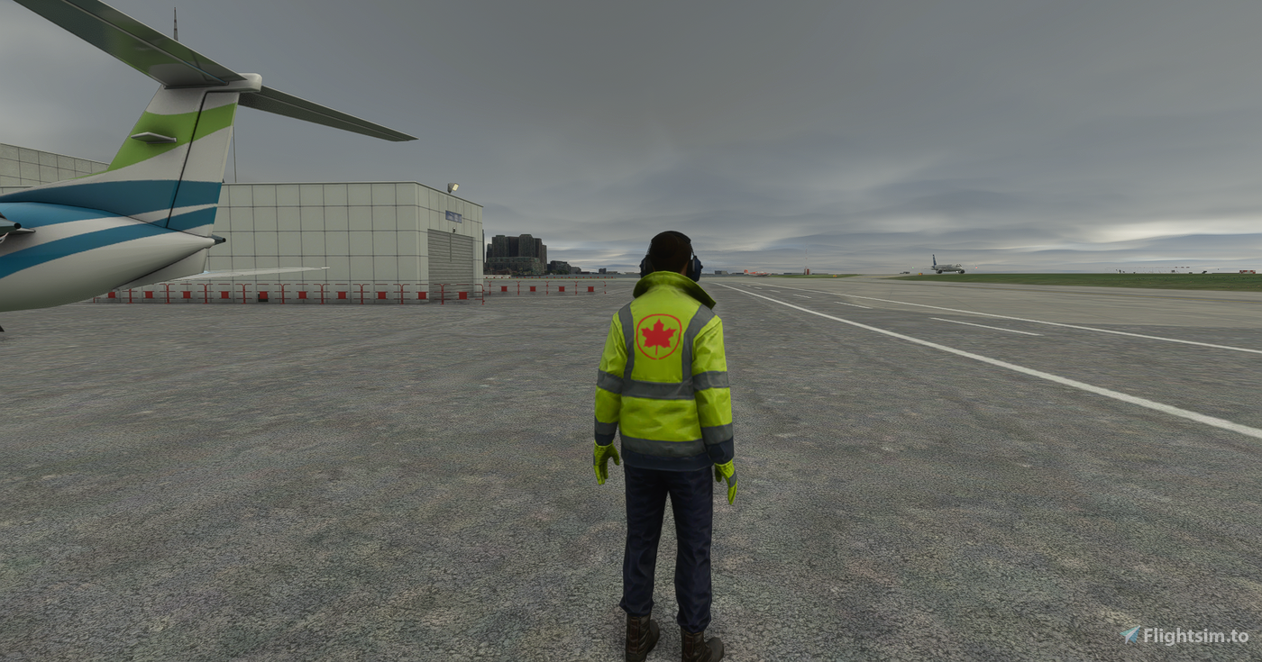 Air Canada Ground Crew for Microsoft Flight Simulator | MSFS