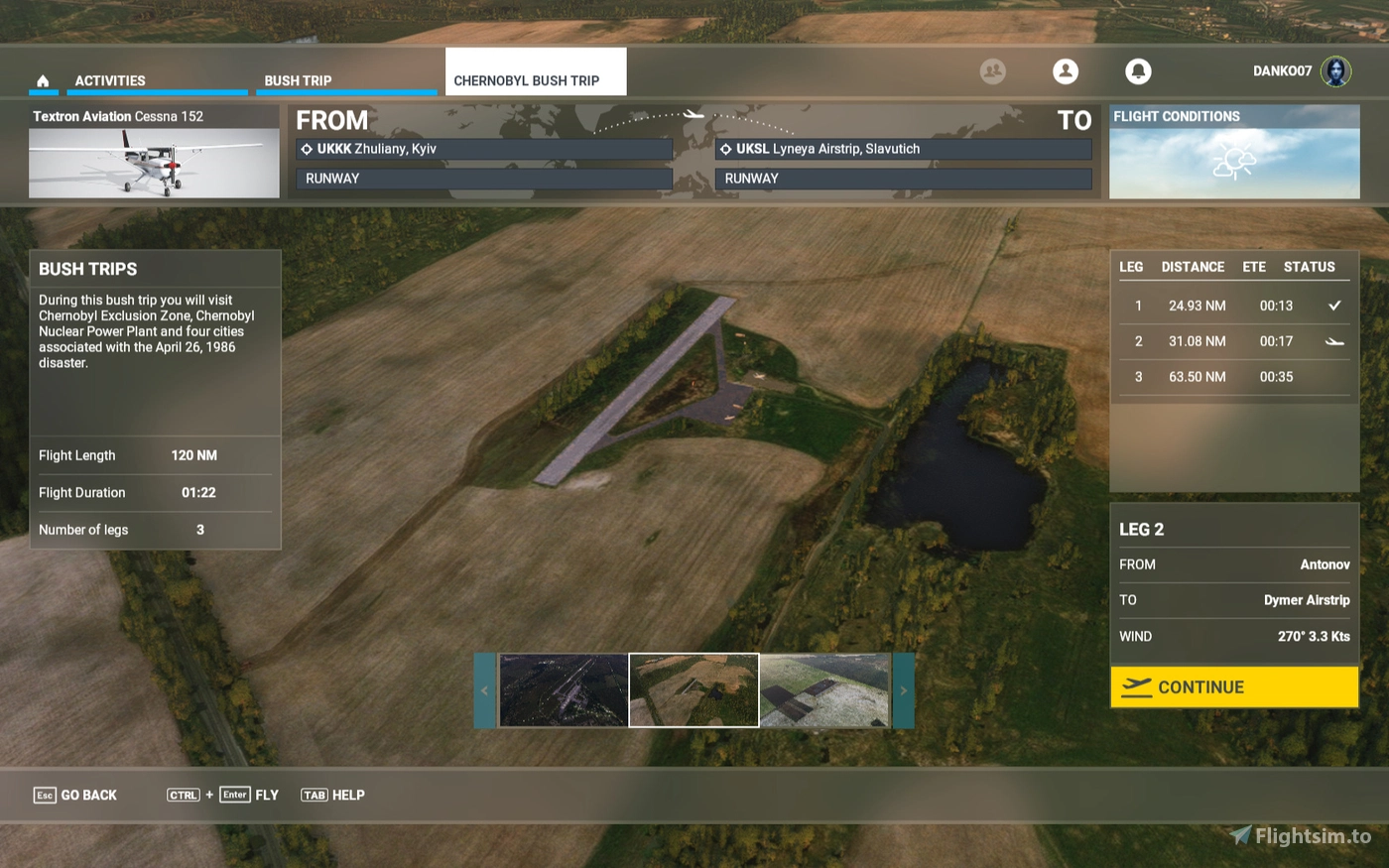 Chernobyl Bush Trip for Microsoft Flight Simulator | MSFS