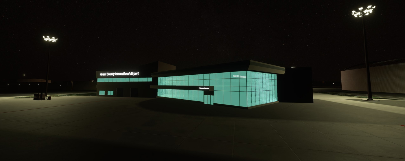 Grant County International Airport, Moses Lake WA USA - KMWH V2.0 for ...
