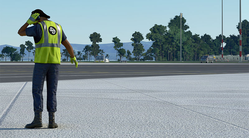 Air New Zealand Ground Crew Textures for Microsoft Flight Simulator | MSFS