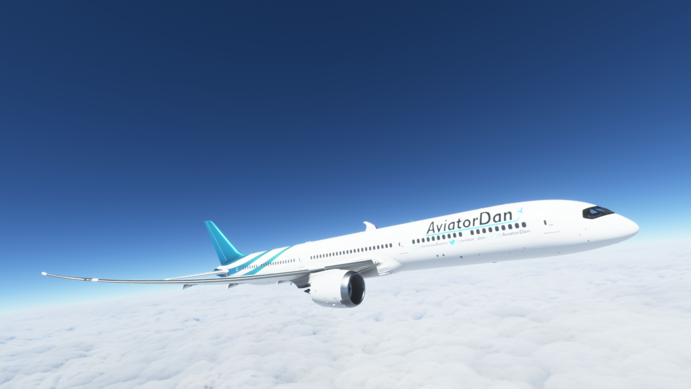 [8K] AviatorDan 787-10 Livery Pack for Microsoft Flight Simulator | MSFS