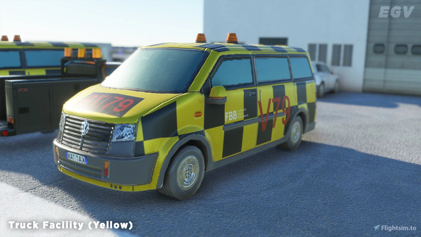 Enhanced Ground Vehicles for Microsoft Flight Simulator | MSFS
