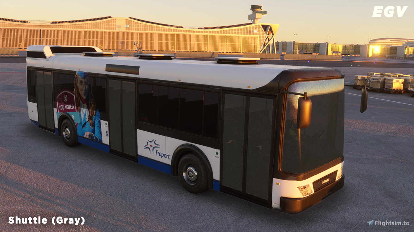 Enhanced Ground Vehicles for Microsoft Flight Simulator | MSFS