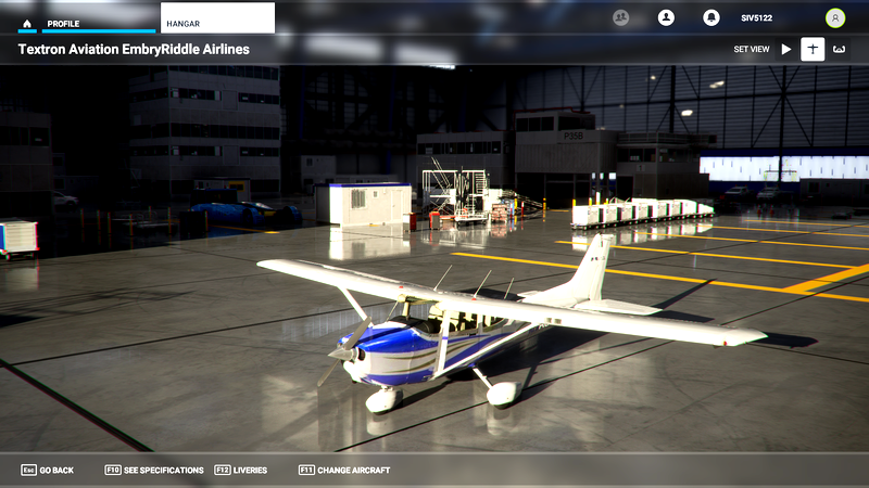Cessna 172 G1000 Embry Riddle Livery for Microsoft Flight Simulator | MSFS