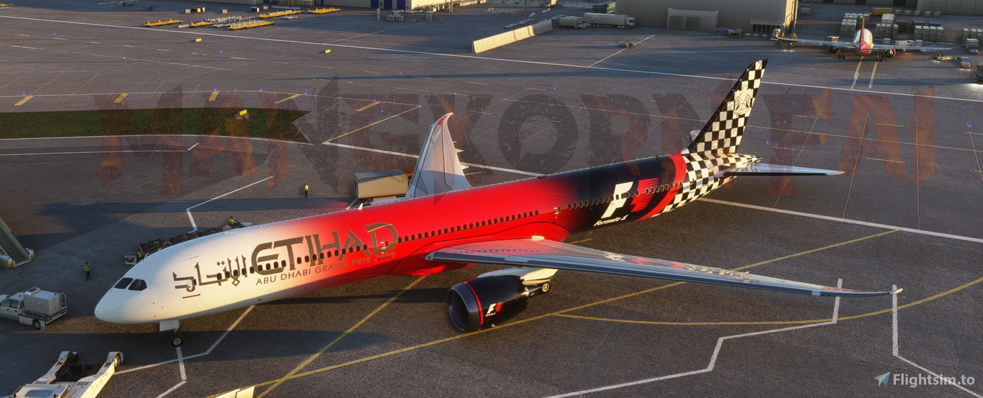 Etihad - Formula 1 for Microsoft Flight Simulator | MSFS