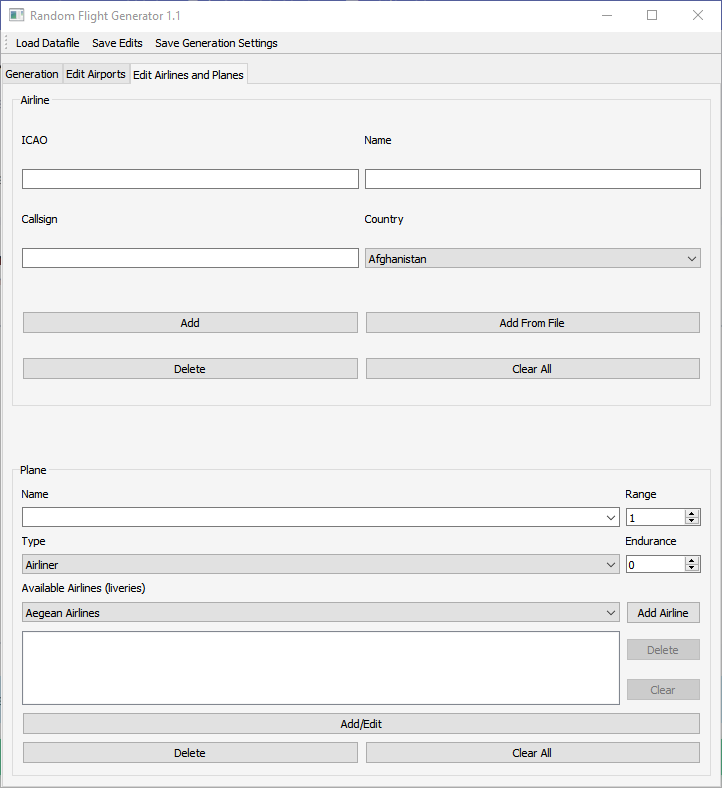 Random Flight Generator for Microsoft Flight Simulator | MSFS