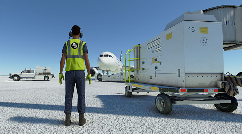 Air New Zealand Ground Crew Textures for Microsoft Flight Simulator | MSFS