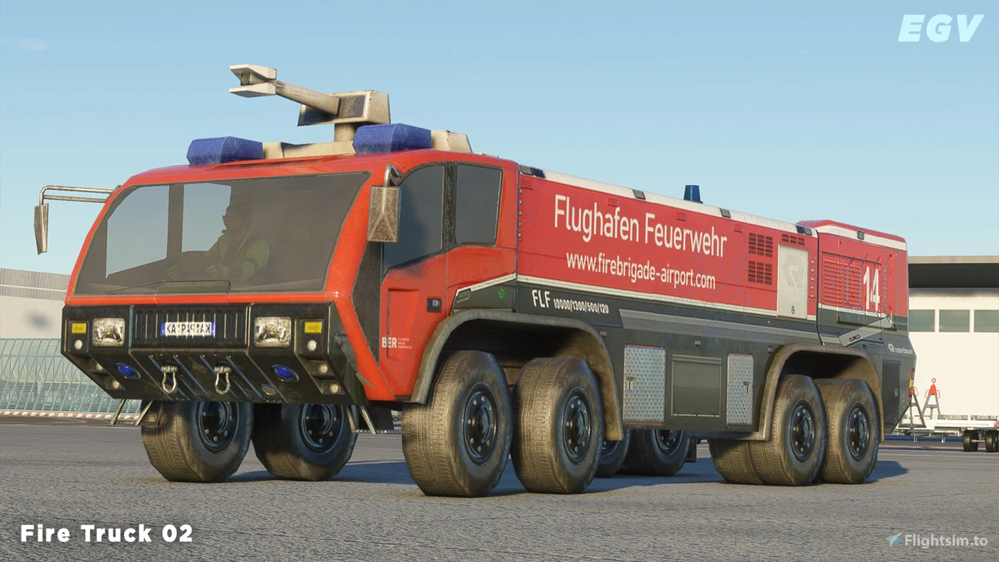 Enhanced Ground Vehicles for Microsoft Flight Simulator | MSFS