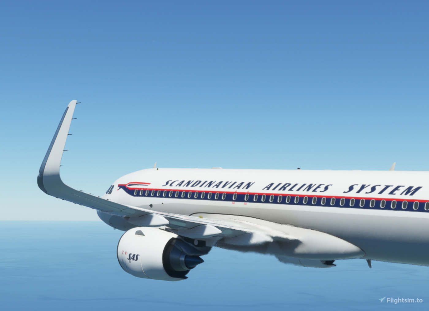 Scandinavian Airlines System / SAS [8K] for Microsoft Flight Simulator | MSFS