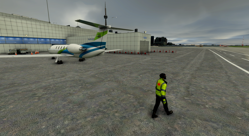 Air Canada Ground Crew for Microsoft Flight Simulator | MSFS