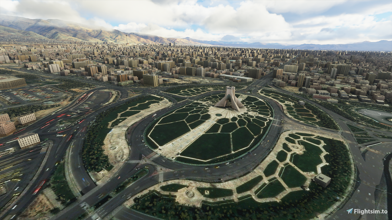 Iran - Tehran Pack V1.1 pour Microsoft Flight Simulator | MSFS