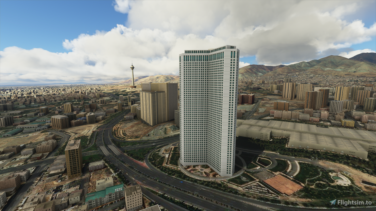 Iran - Tehran International Tower (Burj Tehran) for Microsoft Flight ...