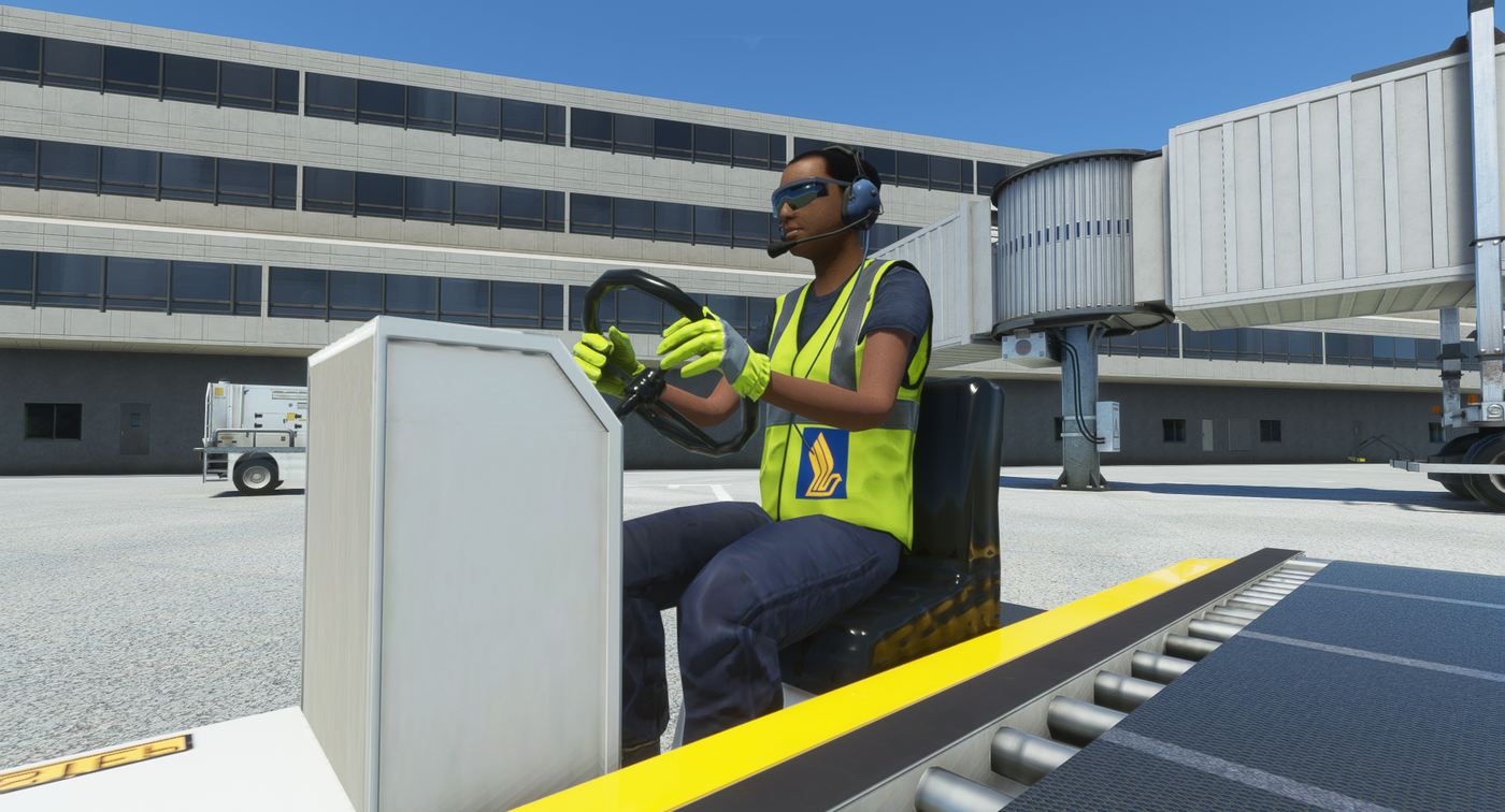 Ground Workers | Singapore Airlines for Microsoft Flight Simulator | MSFS