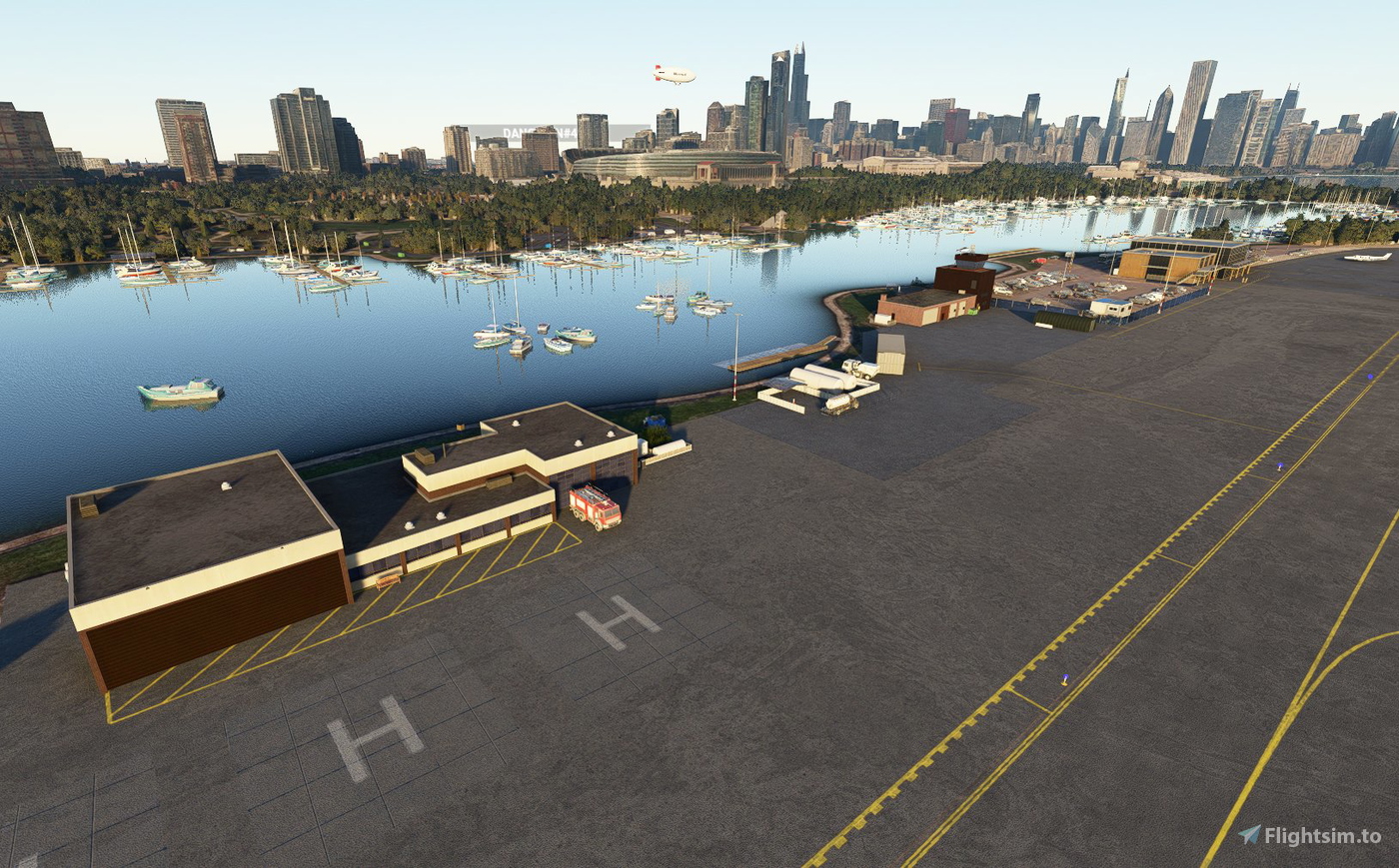 KCGX - Meigs Field for Microsoft Flight Simulator | MSFS