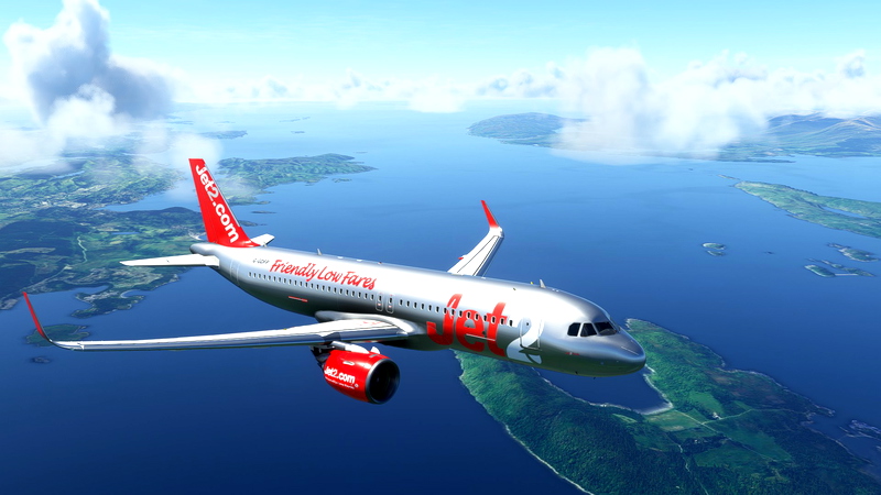 A320 NEO Jet2.com RedGrey for Microsoft Flight Simulator | MSFS