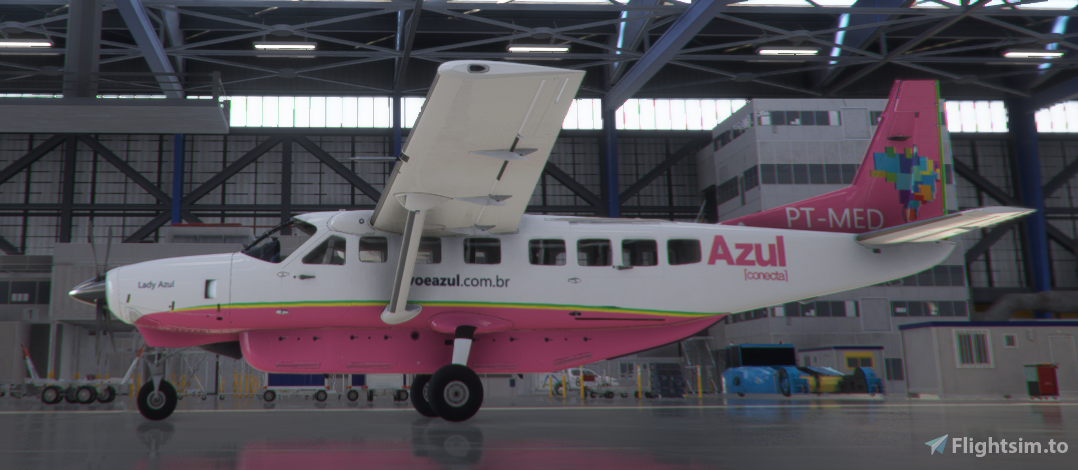 Azul Conecta, PT-MEM and PT-MED for Microsoft Flight Simulator | MSFS