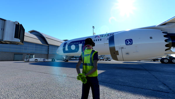 Ground Workers | United Airlines for Microsoft Flight Simulator | MSFS