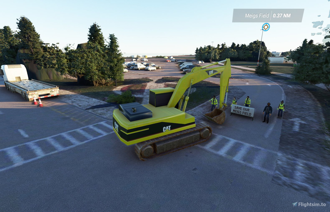 KCGX - Meigs Field for Microsoft Flight Simulator | MSFS