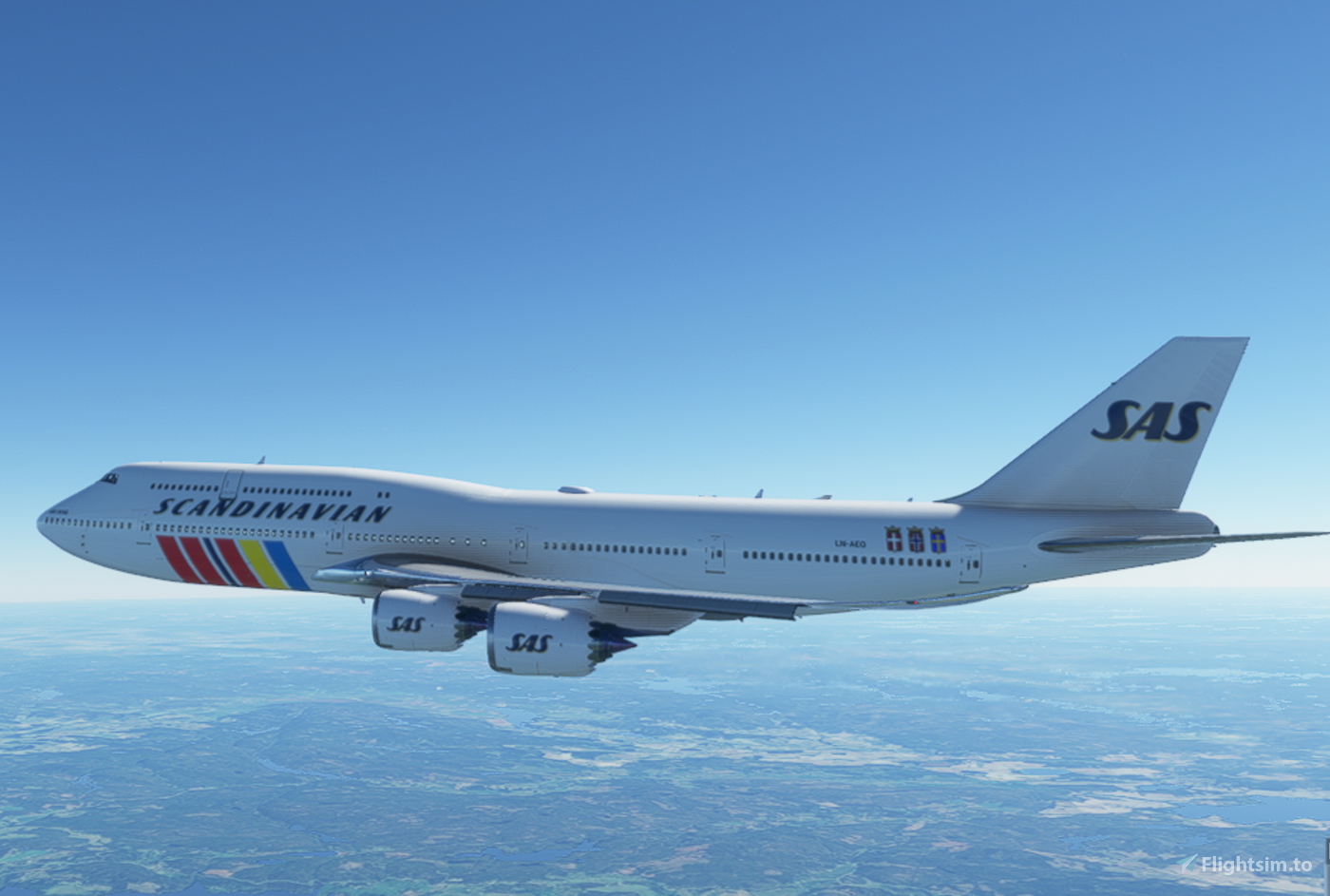 SAS / RETRO / 747-8 for Microsoft Flight Simulator | MSFS