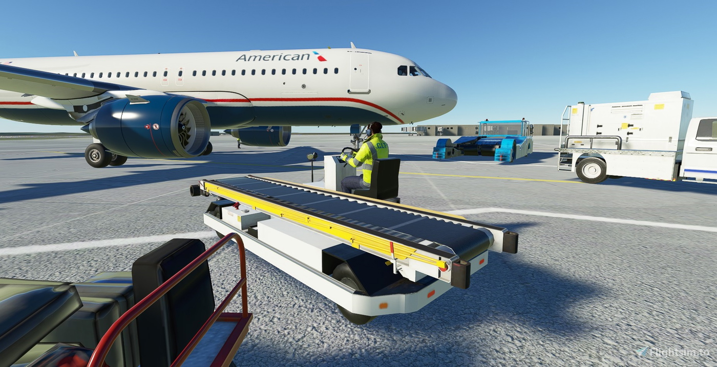 Charlotte Douglas International Ground Crew for Microsoft Flight ...