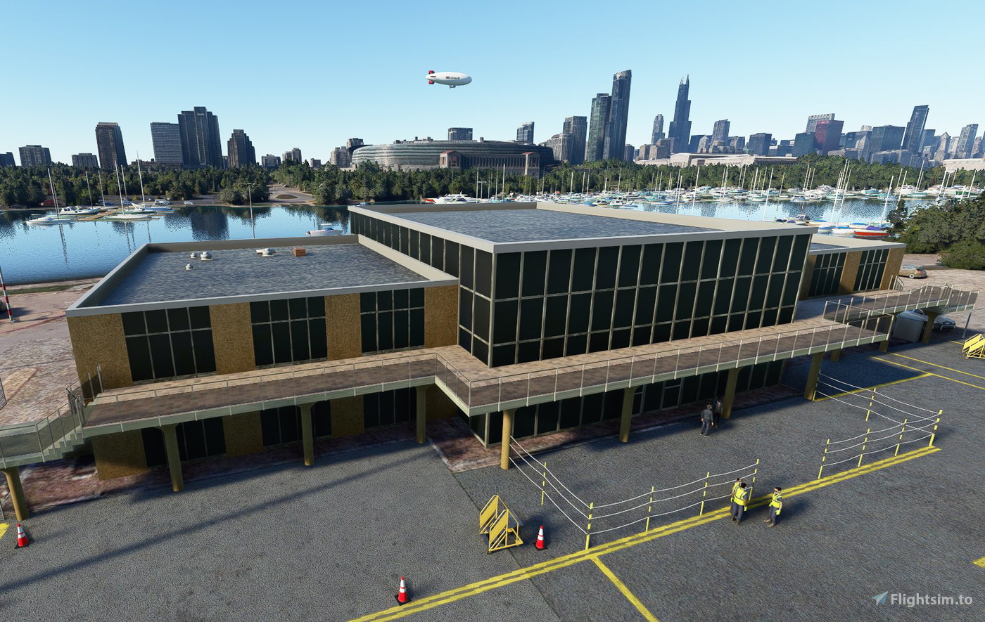KCGX - Meigs Field for Microsoft Flight Simulator | MSFS