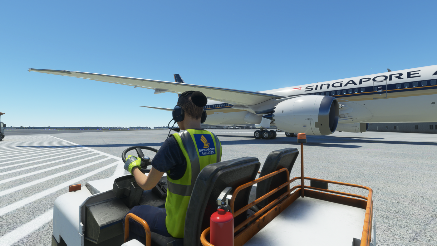 Ground Workers | Singapore Airlines for Microsoft Flight Simulator | MSFS