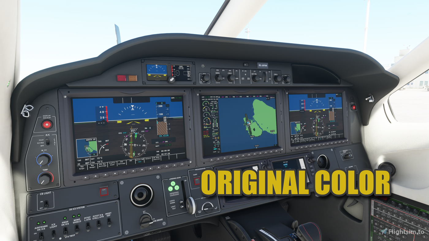TBM930 PFD/MFD/SFD Color Updete! for Microsoft Flight Simulator | MSFS