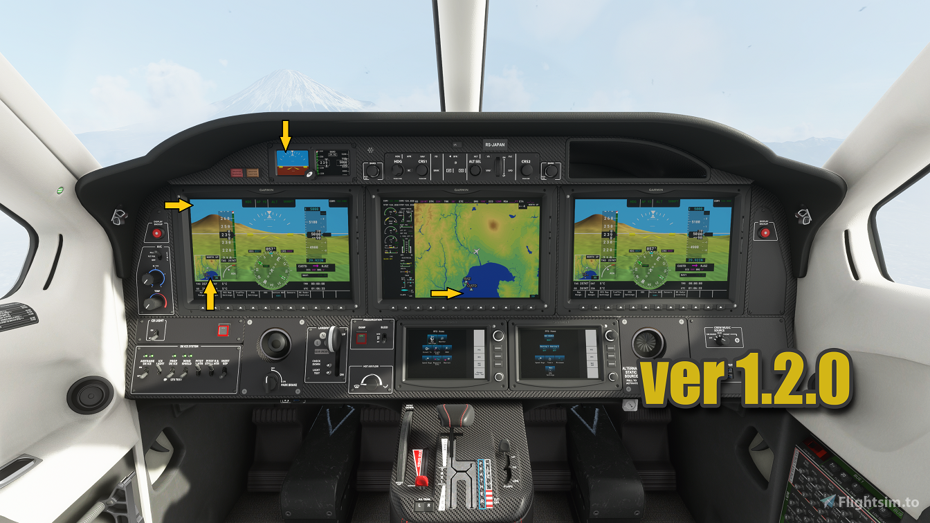 TBM930 PFD/MFD/SFD Color Updete! for Microsoft Flight Simulator | MSFS