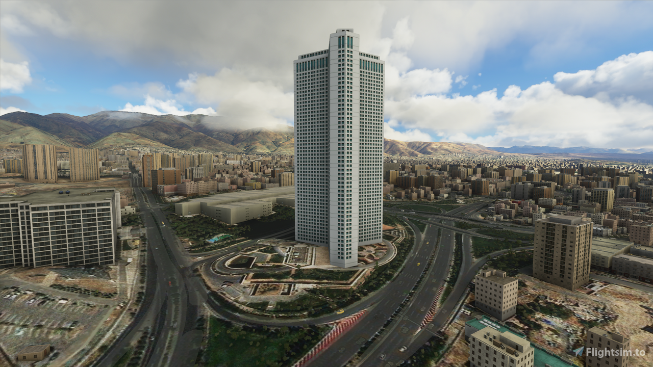 Iran - Tehran International Tower (Burj Tehran) for Microsoft Flight ...