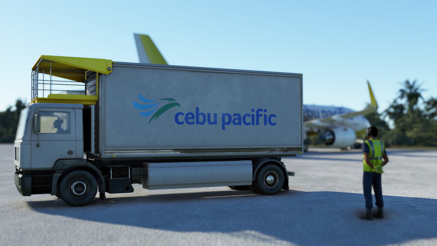 Cebu Pacific Ground Services Mod for Microsoft Flight Simulator | MSFS