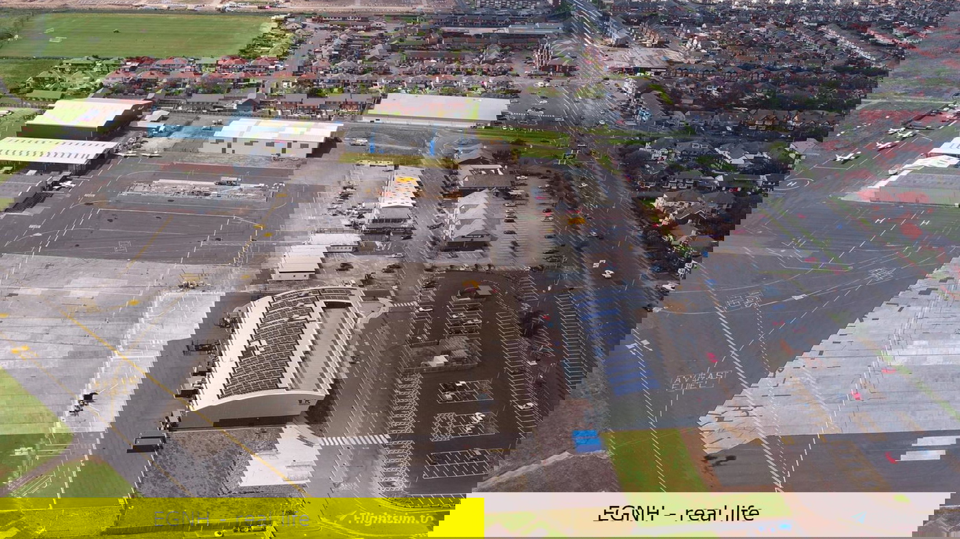 EGNH Blackpool custom built for Microsoft Flight Simulator | MSFS