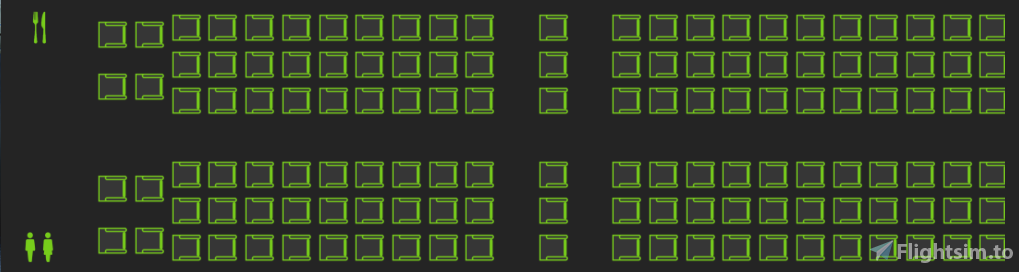 Spirit Airlines a320neo layout for PACX for Microsoft Flight Simulator ...