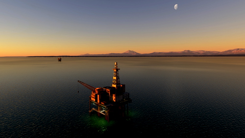 Alaska - Cook Inlet Oil Rig placements » Microsoft Flight Simulator