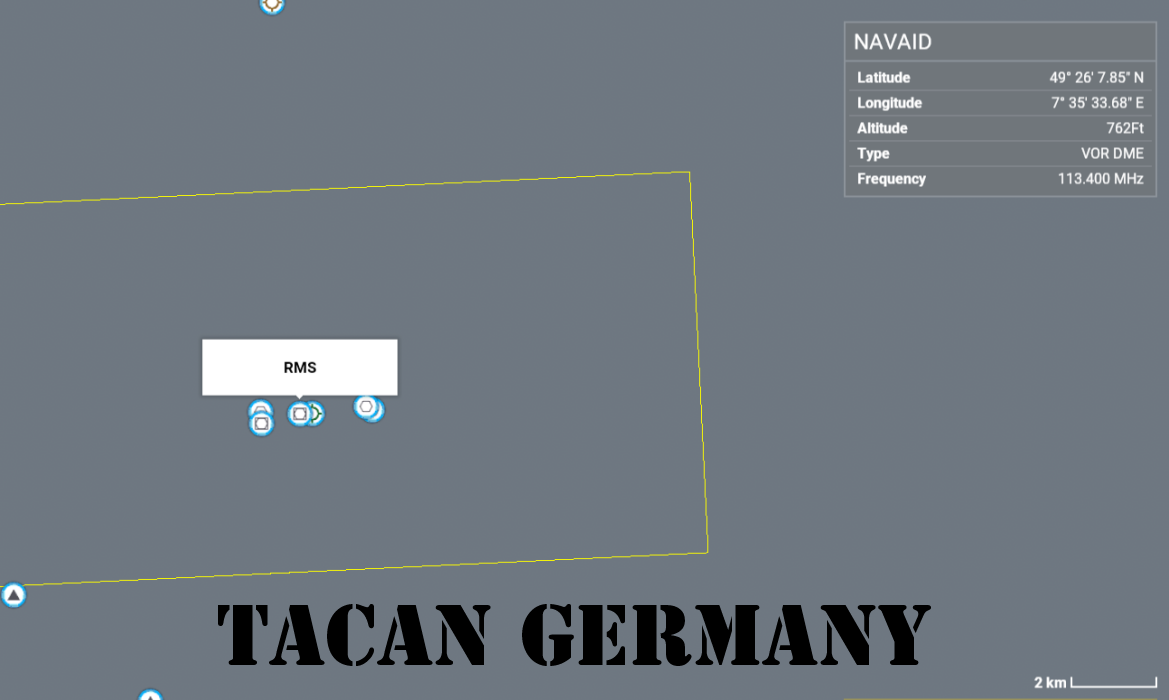 Working TACAN Beacons in Germany für Microsoft Flight Simulator | MSFS