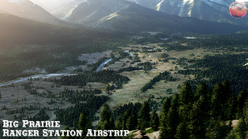 USFS Big Prairie Ranger Station Airfield, MT, USA for Microsoft Flight ...