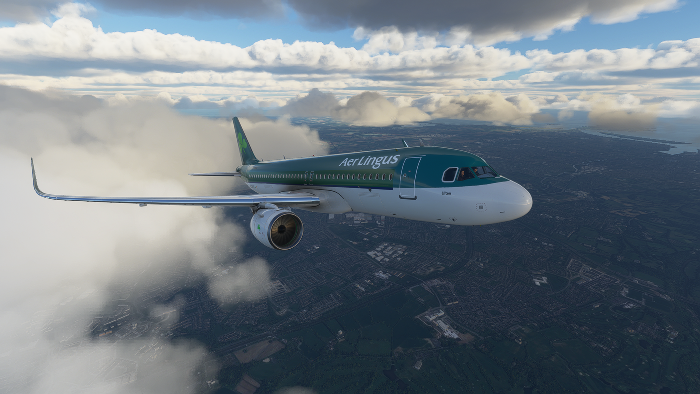 Aer Lingus A320 Neo Classic Livery [4k] for Microsoft Flight Simulator ...