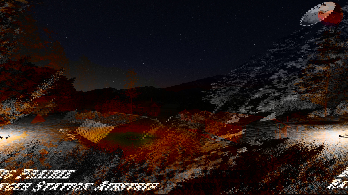 USFS Big Prairie Ranger Station Airfield, MT, USA for Microsoft Flight ...