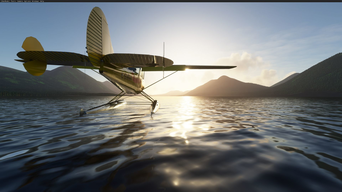 Aleneva seaplane base (AED) Kodiak island, Alaska for Microsoft Flight ...