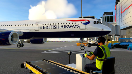 A321 British Airways [8K/4K] » Microsoft Flight Simulator
