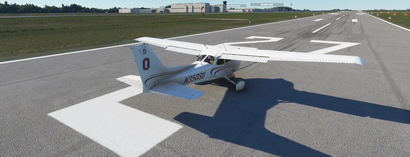 C172 G1000 N35OSU Ohio State University flight school para Microsoft ...