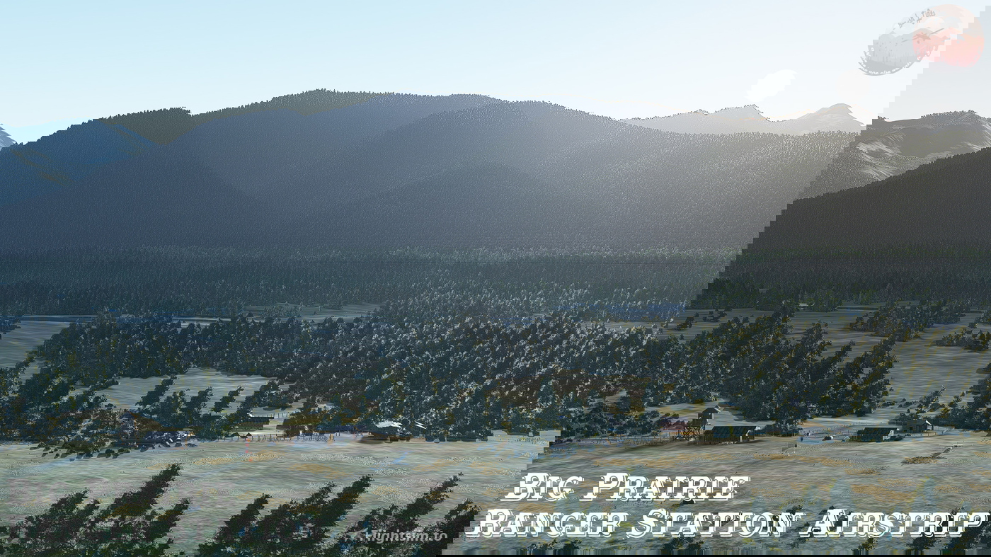 USFS Big Prairie Ranger Station Airfield, MT, USA for Microsoft Flight ...