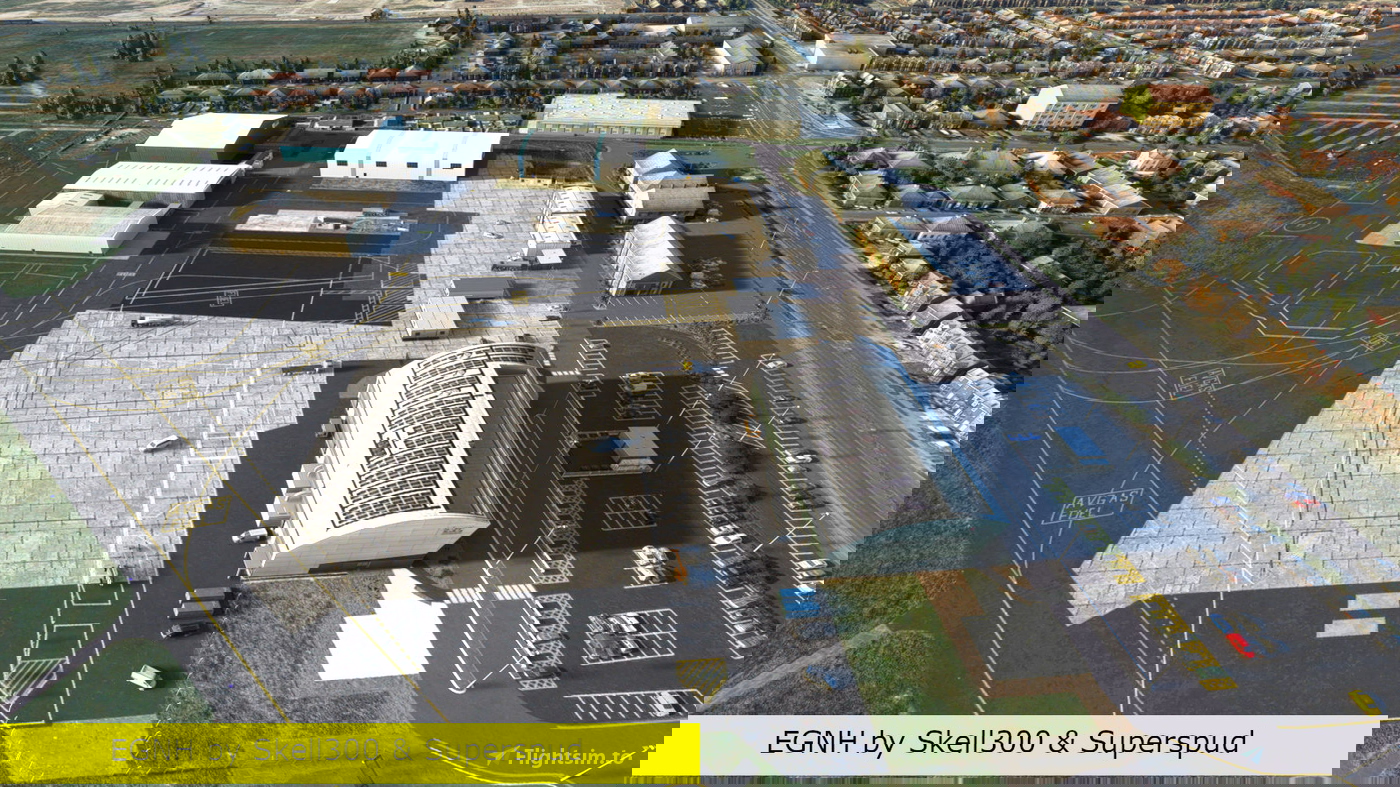 EGNH Blackpool custom built for Microsoft Flight Simulator | MSFS