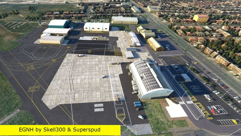 EGNH Blackpool custom built for Microsoft Flight Simulator | MSFS